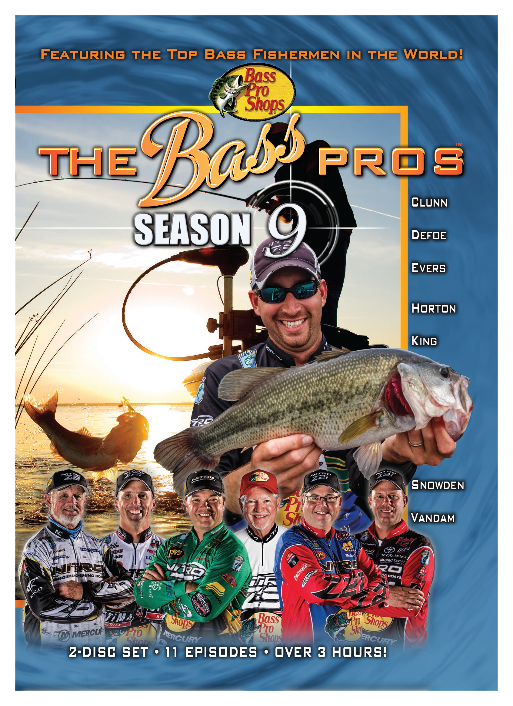 Bass Pro Shops The Bass Pros: Season 9 Video - 2-Disc DVD Set | Bass ...